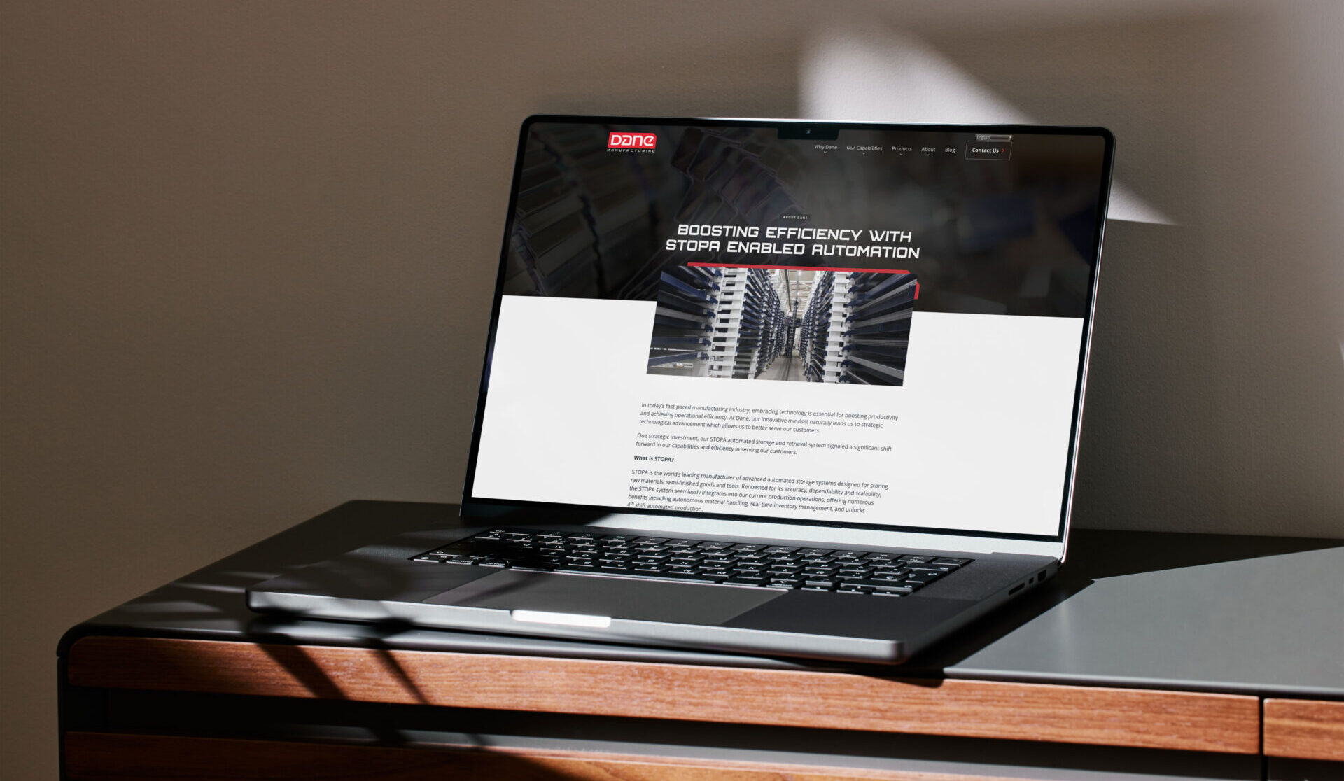 Dane Manufacturing Unveils Redesigned Website - Dane Manufacturing