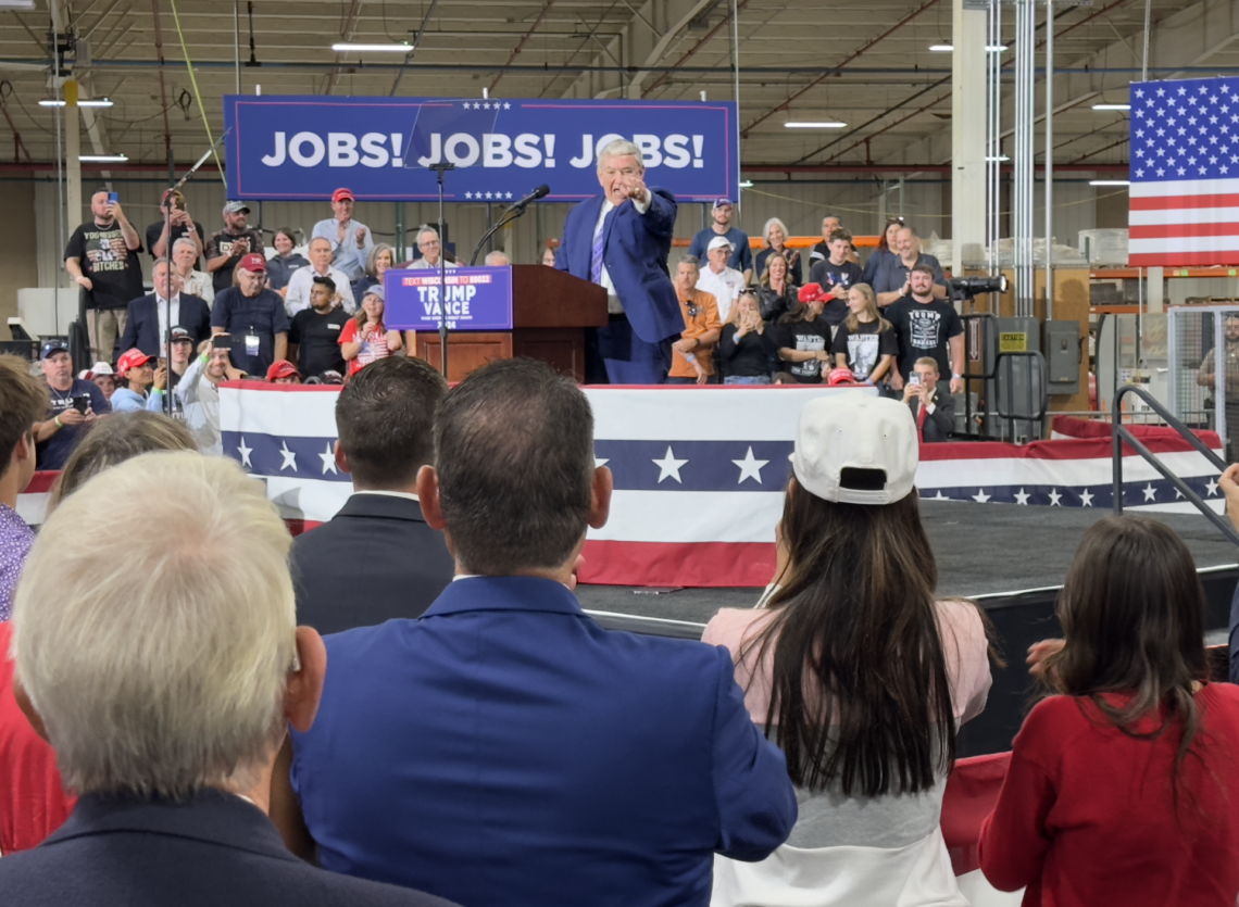 Dane Manufacturing Hosts President Trump - Dane Manufacturing