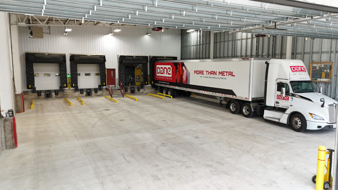 Dane Shipping Docks Upgraded - Dane Manufacturing