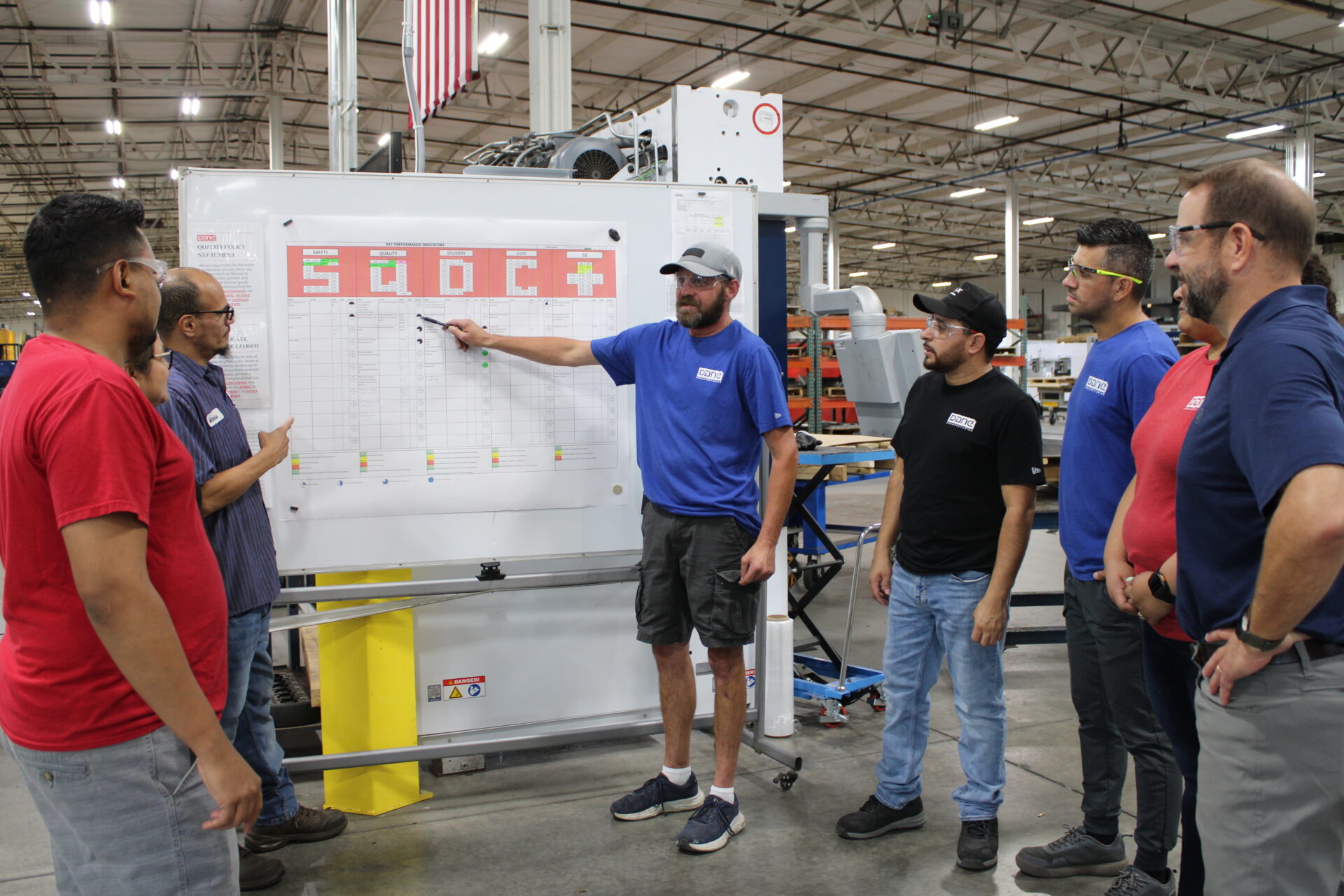Shop Floor Excellence Through SQDC+ Implementation - Dane Manufacturing